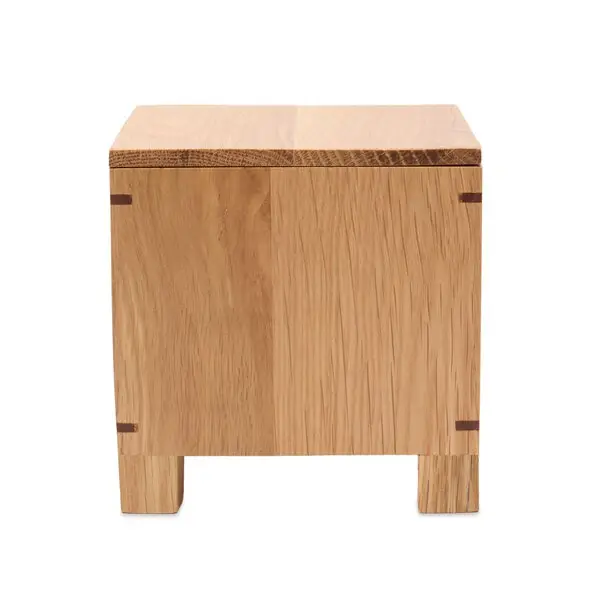FERM LIVING Bon Garlic Box - Natural Oak