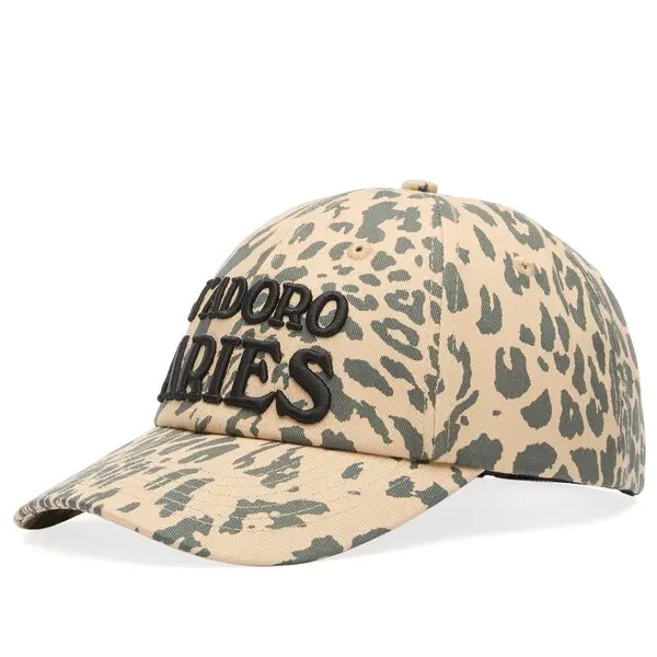 Aries J'adoro Leopard Cap - Beige