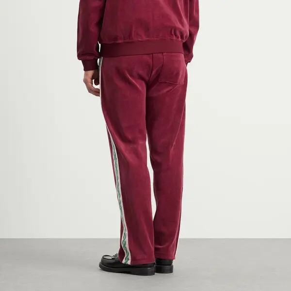 Drole De Monsieur Velvet Jogger - Wine