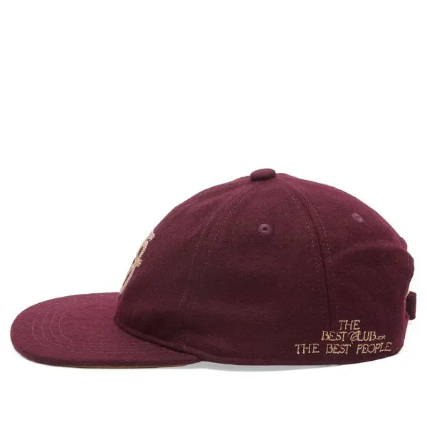 Drole De Monsieur Monogram Cap - Wine