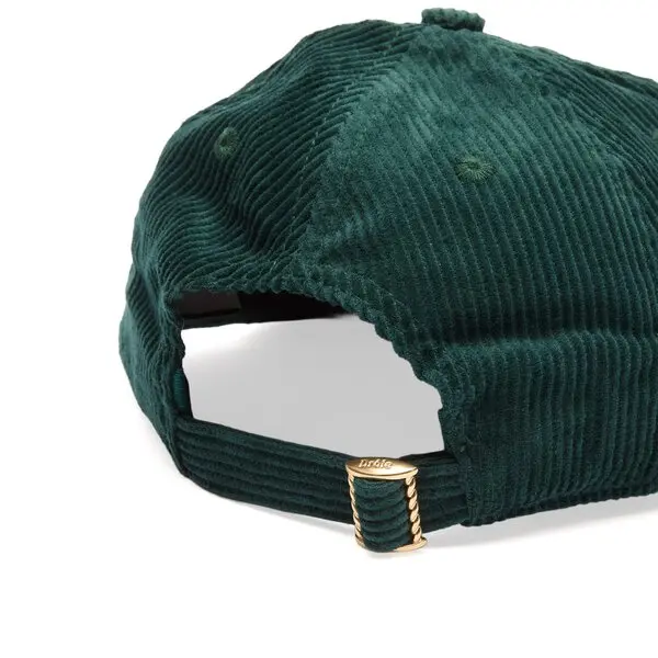 Drole De Monsieur Velour Cap - Dark Green