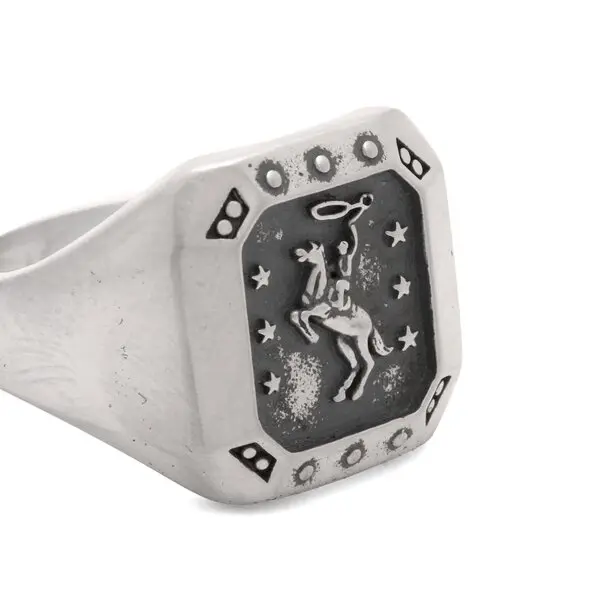SERGE DENIMES Rodeo Ring In Sterling