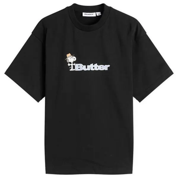 BUTTER GOODS X Peanuts Spike Logo T-shirt