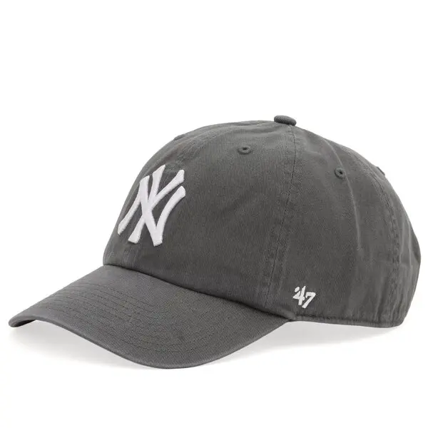 '47 Ny Yankees Clean Up Cap - Charcoal