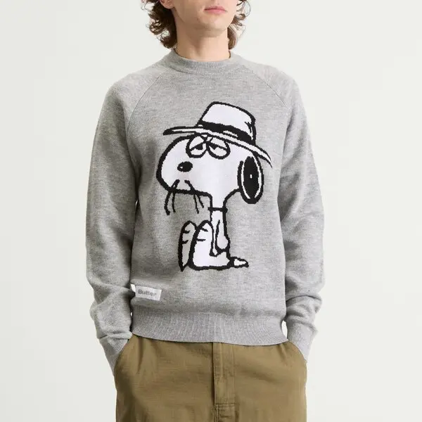 BUTTER GOODS X Peanuts Spike Knit Sweater