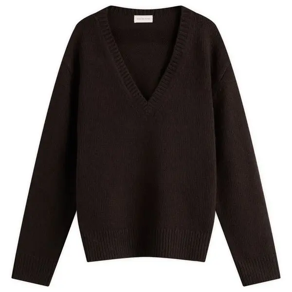 Dries Van Noten Wool Cashmere V-neck Jumper