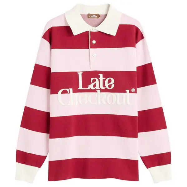 LATE CHECKOUT Rugby Polo