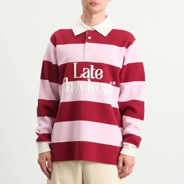 LATE CHECKOUT Rugby Polo