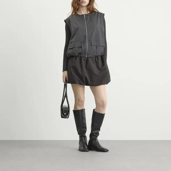 SAMSØE SAMSØE Saroko Drawstring Waist Mini Skirt