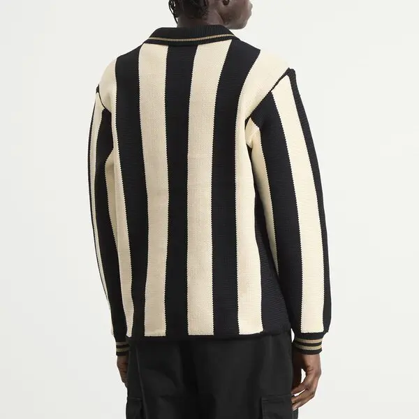 F.C. REAL BRISTOL Stripe Knit Football Shirt
