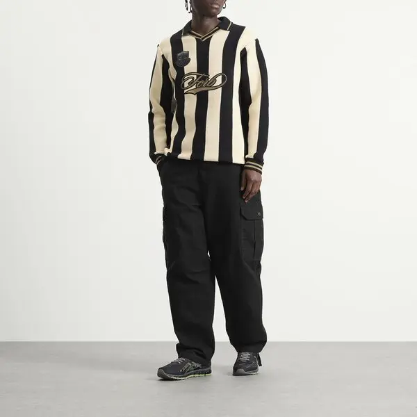 F.C. REAL BRISTOL Stripe Knit Football Shirt