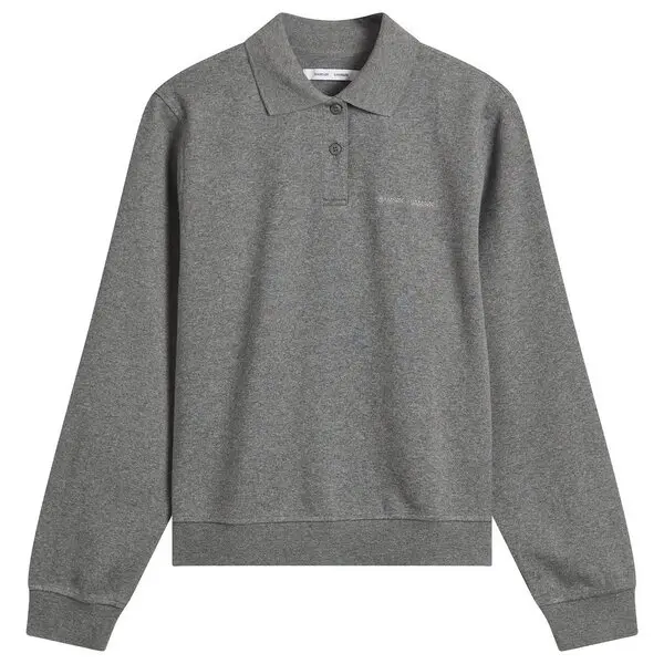 SAMSØE SAMSØE Sadory Long Sleeve Polo Top