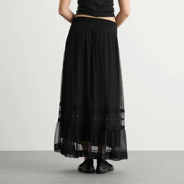 Rixo Tuta Midi Skirt