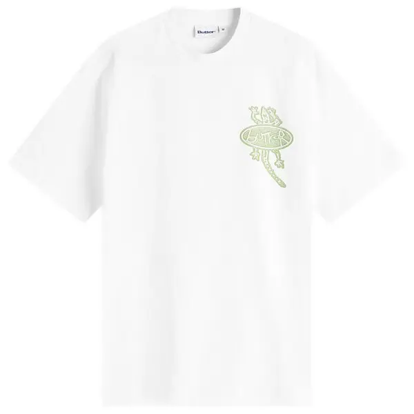 BUTTER GOODS Wipeout T-shirt - White