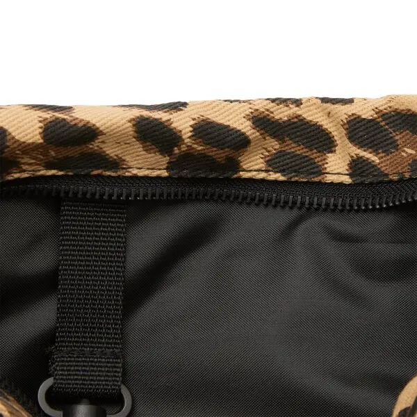 New Era Leopard Canvas Cross-body Bag