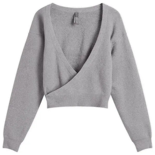 SKIMS Textured Knit Crop Cardigan