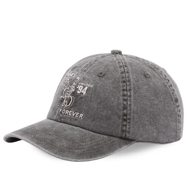 PALMES Forever 6-panel Cap - Charcoal
