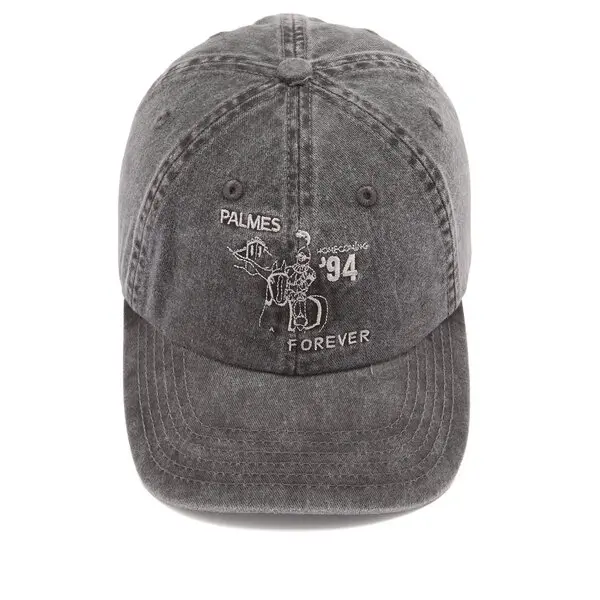 PALMES Forever 6-panel Cap - Charcoal