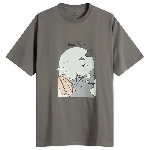 SNOW PEAK Camping Graphic T-shirt