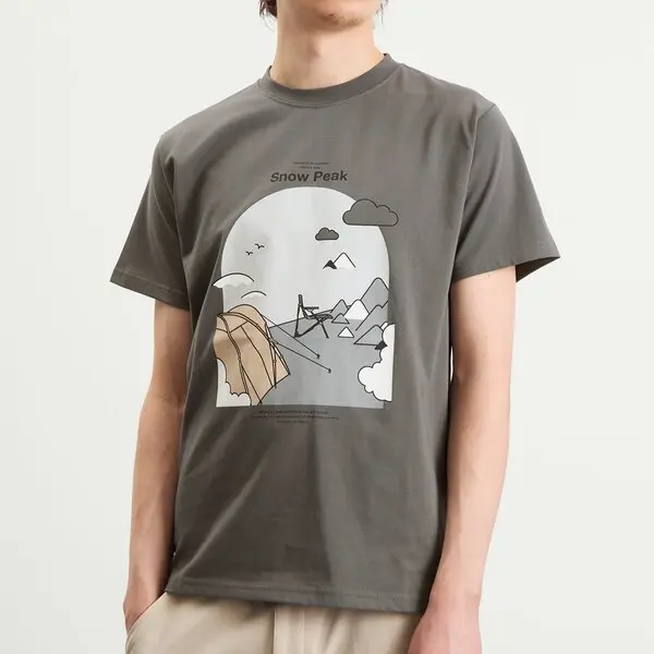 SNOW PEAK Camping Graphic T-shirt