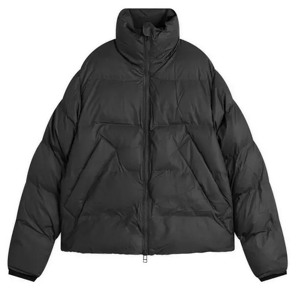 KASSL EDITIONS X Tretorn Hybrid Shelter Short Padded Jacket - Black