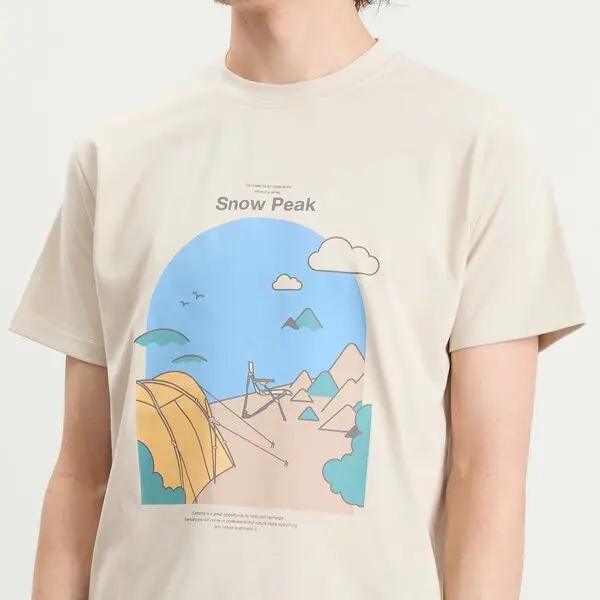 SNOW PEAK Camping Graphic T-shirt