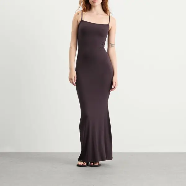 SKIMS Soft Lounge Slip Maxi Dress - Phoenix