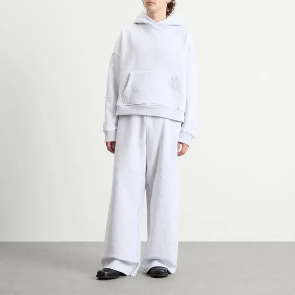 ENTIRE STUDIOS Heavy Organic Cotton Jersey Hoodie - Heathergrey