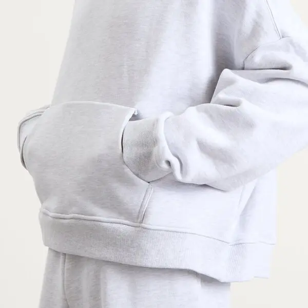 ENTIRE STUDIOS Heavy Organic Cotton Jersey Hoodie - Heathergrey