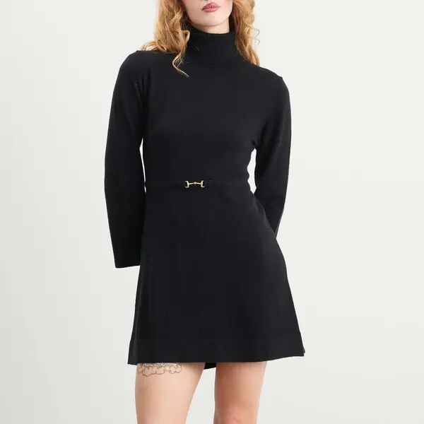Rixo Aly Wool Mini Dress