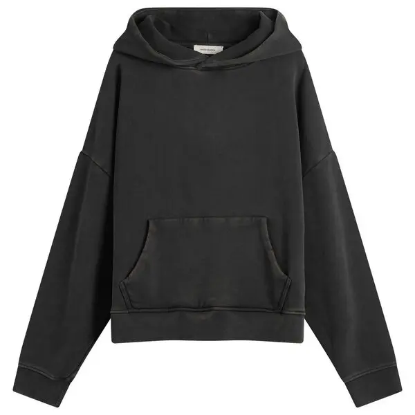 ENTIRE STUDIOS Heavy Organic Cotton Jersey Hoodie - Washedblack