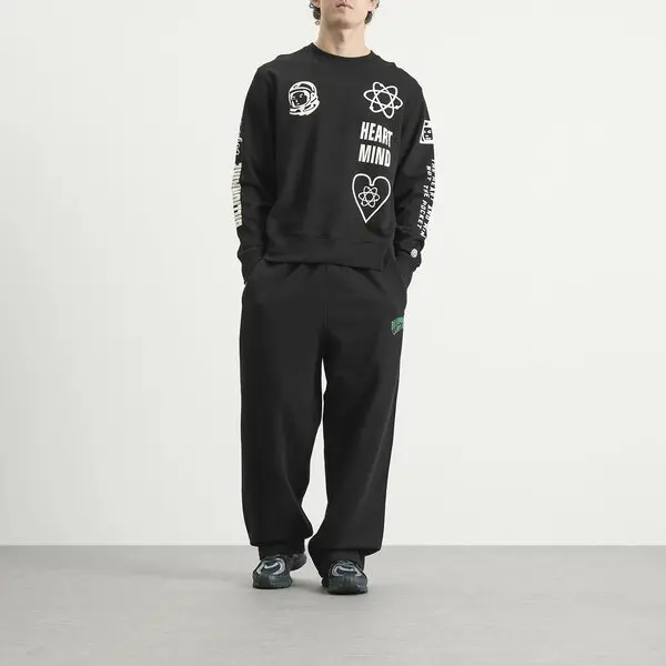 BILLIONAIRE BOYS CLUB Arch Logo Wide Leg Sweatpants