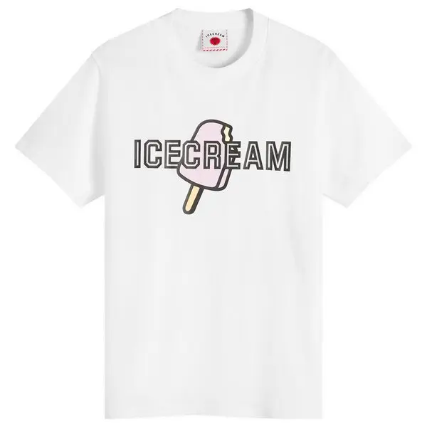 ICECREAM Popsicle T-shirt - White