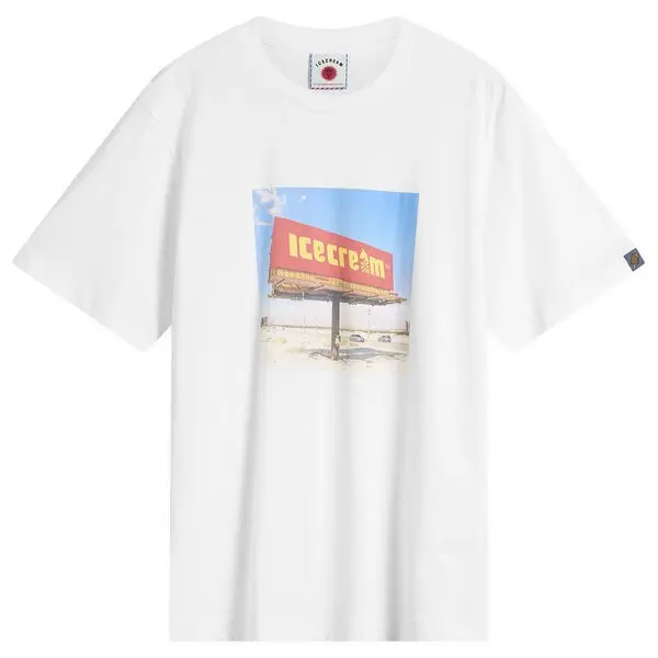 ICECREAM Billboard T-shirt - White