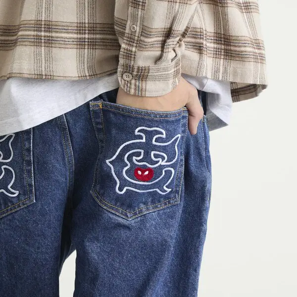 ICECREAM Mascot Denim Pants