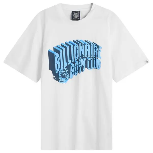 BILLIONAIRE BOYS CLUB 3d Arch Logo T-shirt - White