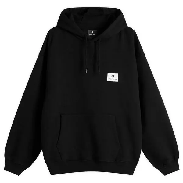 SNOW PEAK Square Logo Hoodie