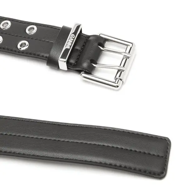 GANNI Double Eyelet Belt