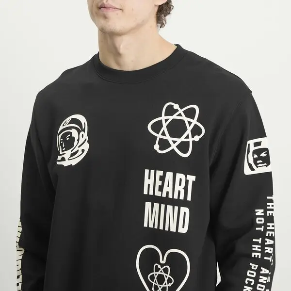 BILLIONAIRE BOYS CLUB Multi Print Sweatshirt