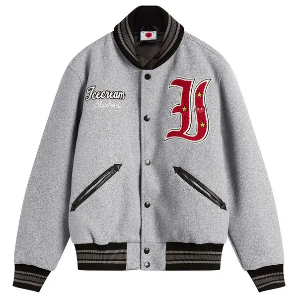 ICECREAM Mascot Varsity Jacket