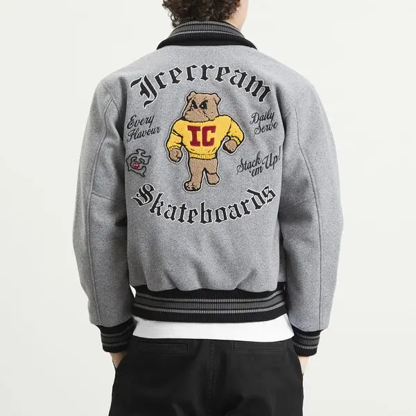 ICECREAM Mascot Varsity Jacket