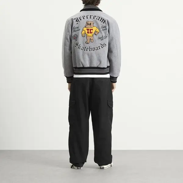 ICECREAM Mascot Varsity Jacket