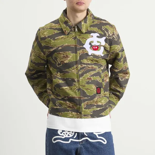 ICECREAM Tiger Stripe Work Jacket - Camo