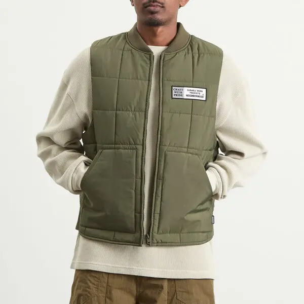 NEIGHBORHOOD Reversible Padded Vest