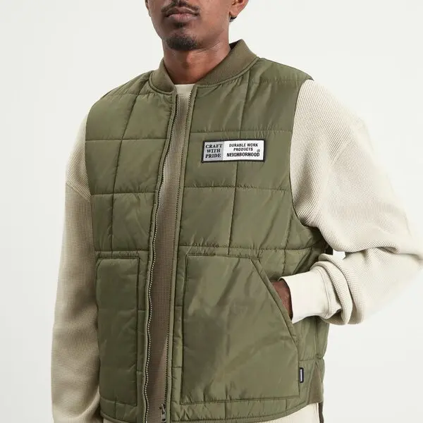 NEIGHBORHOOD Reversible Padded Vest