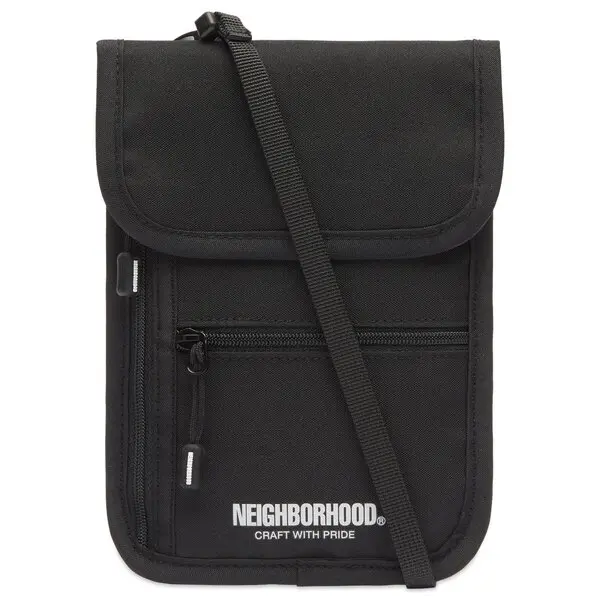 NEIGHBORHOOD Passport Case - Black
