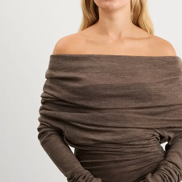 ENTIRE STUDIOS Bound Midi Wool Dress