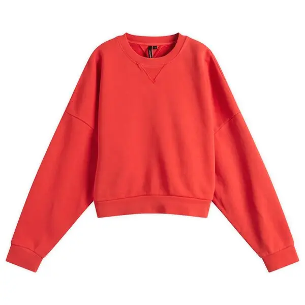 ENTIRE STUDIOS Box Crewneck Sweater - Cherry
