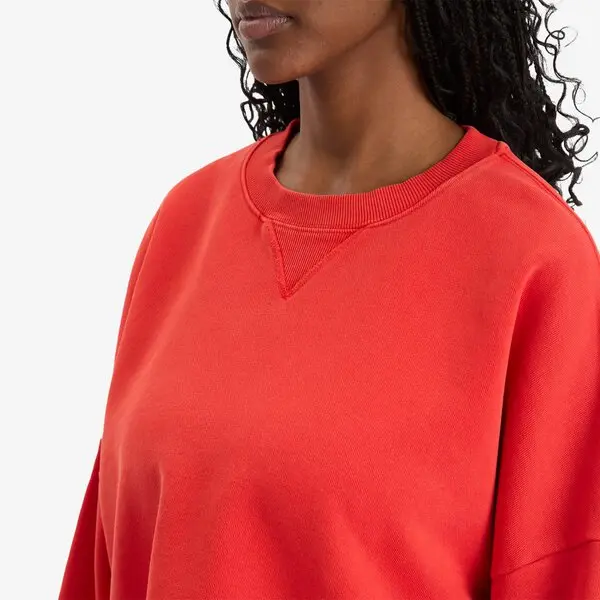 ENTIRE STUDIOS Box Crewneck Sweater - Cherry