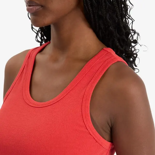 ENTIRE STUDIOS Rib Tank Top - Cherry